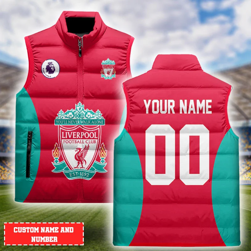 Liverpool FC Custom Name Number New Style Venture Vest