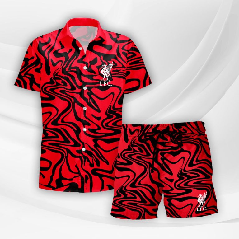 Liverpool FC Custom Name New Style Aloha Outfit