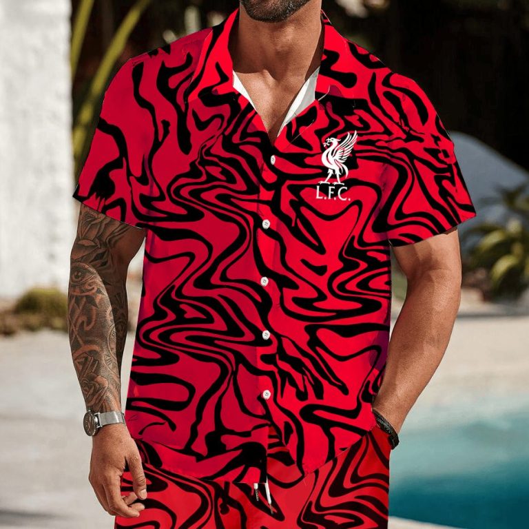 Liverpool FC Custom Name New Style Aloha Outfit